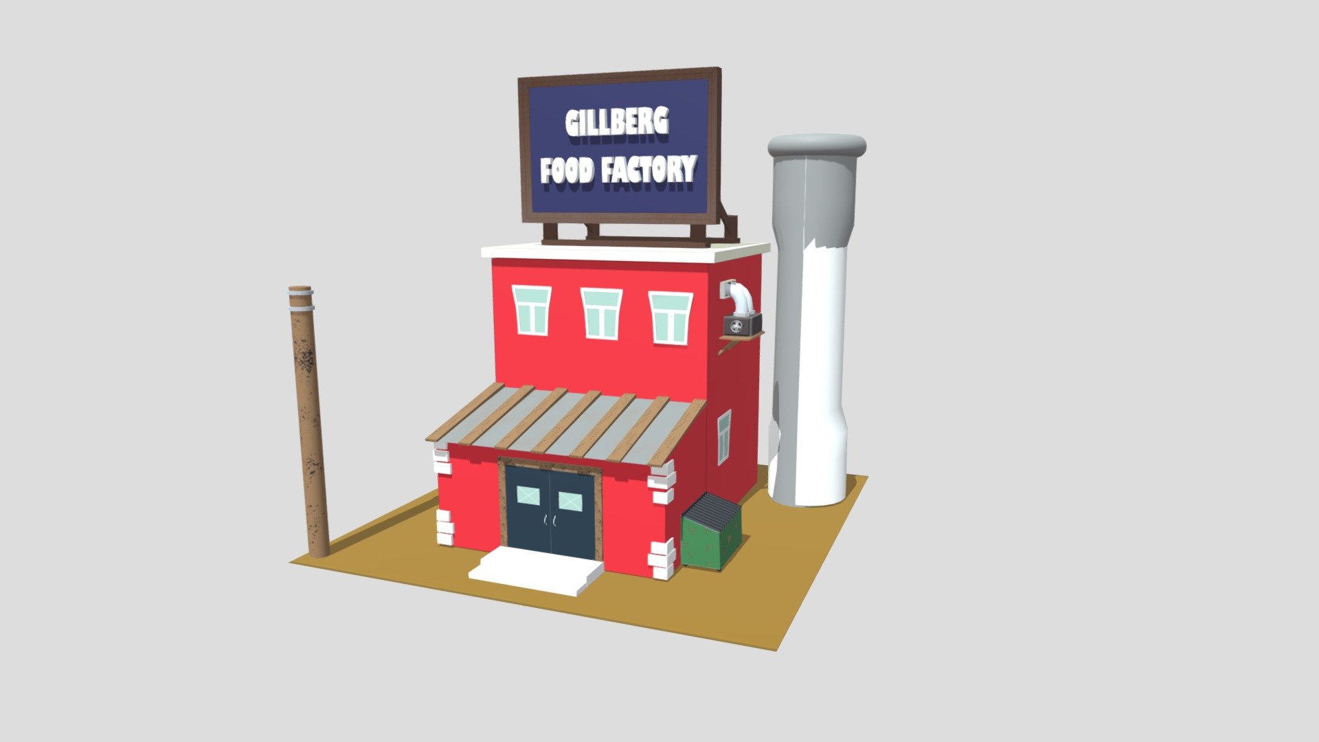 The Old Food Factory - 3D model by tommy.rabaud [78a1a01] - Sketchfab