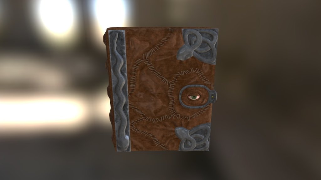 Hocus Pocus Spellbook - 3D model by Allie Thomas (@ant3008) [78a1c10 ...