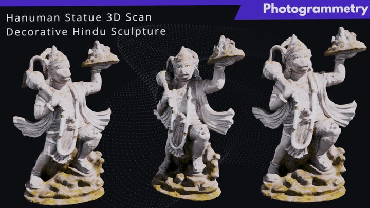 Hanuman 3D models - Sketchfab