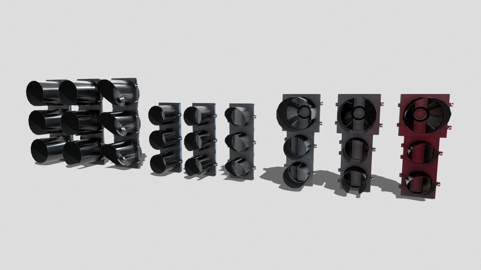 LFE TCD Aluminum Signal set - Download Free 3D model by Signalrenders ...