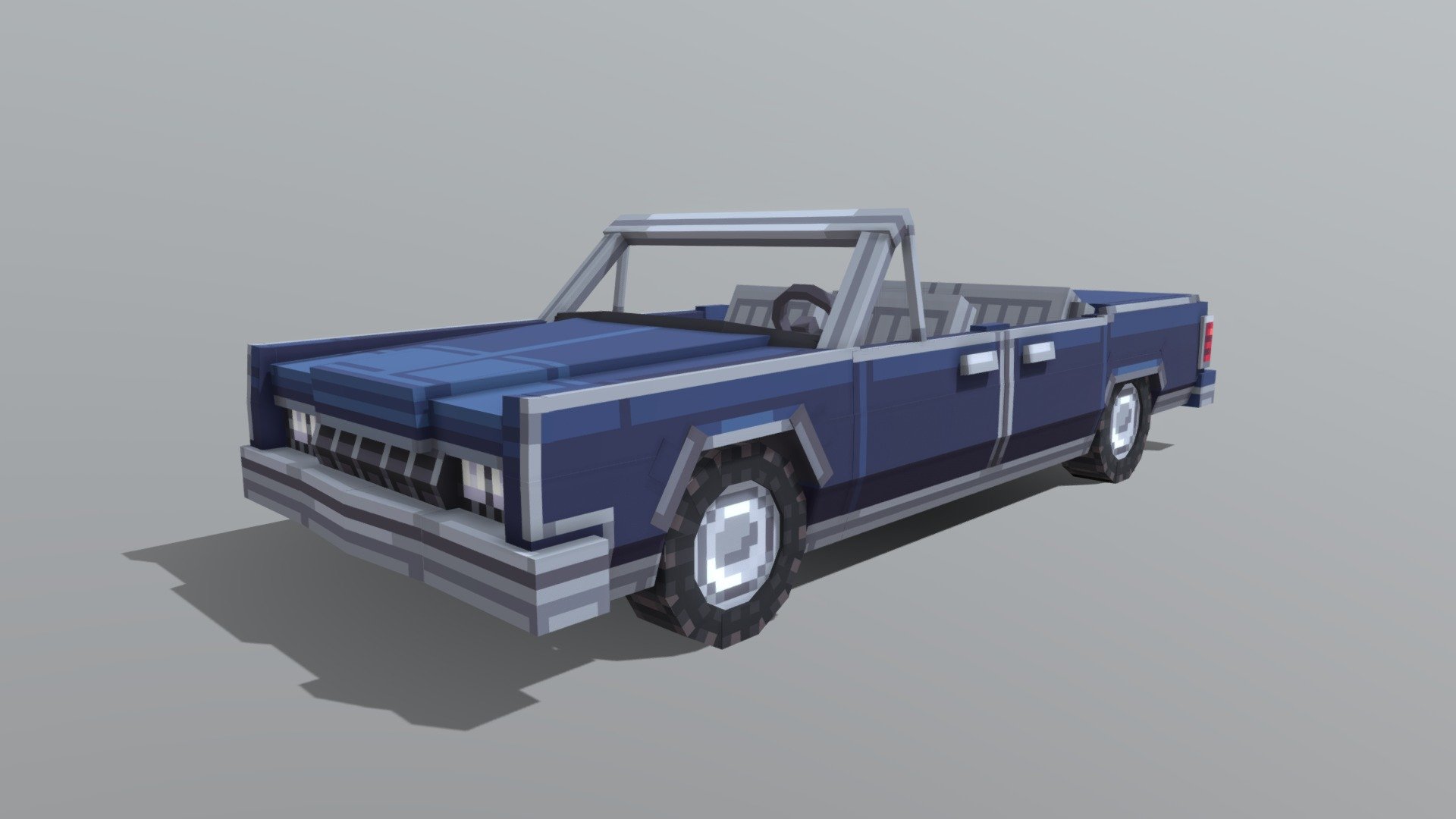 '60s convertible - 3D model by GODZILLA256 [78a46d2] - Sketchfab