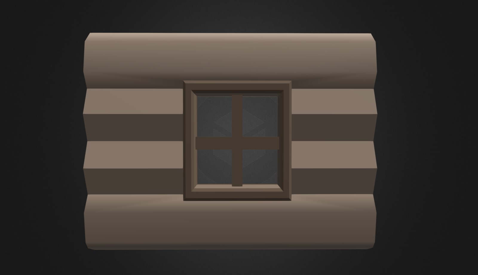 Window with windowframe - 3D model by Gollfisken (@Stine) [78a489c ...