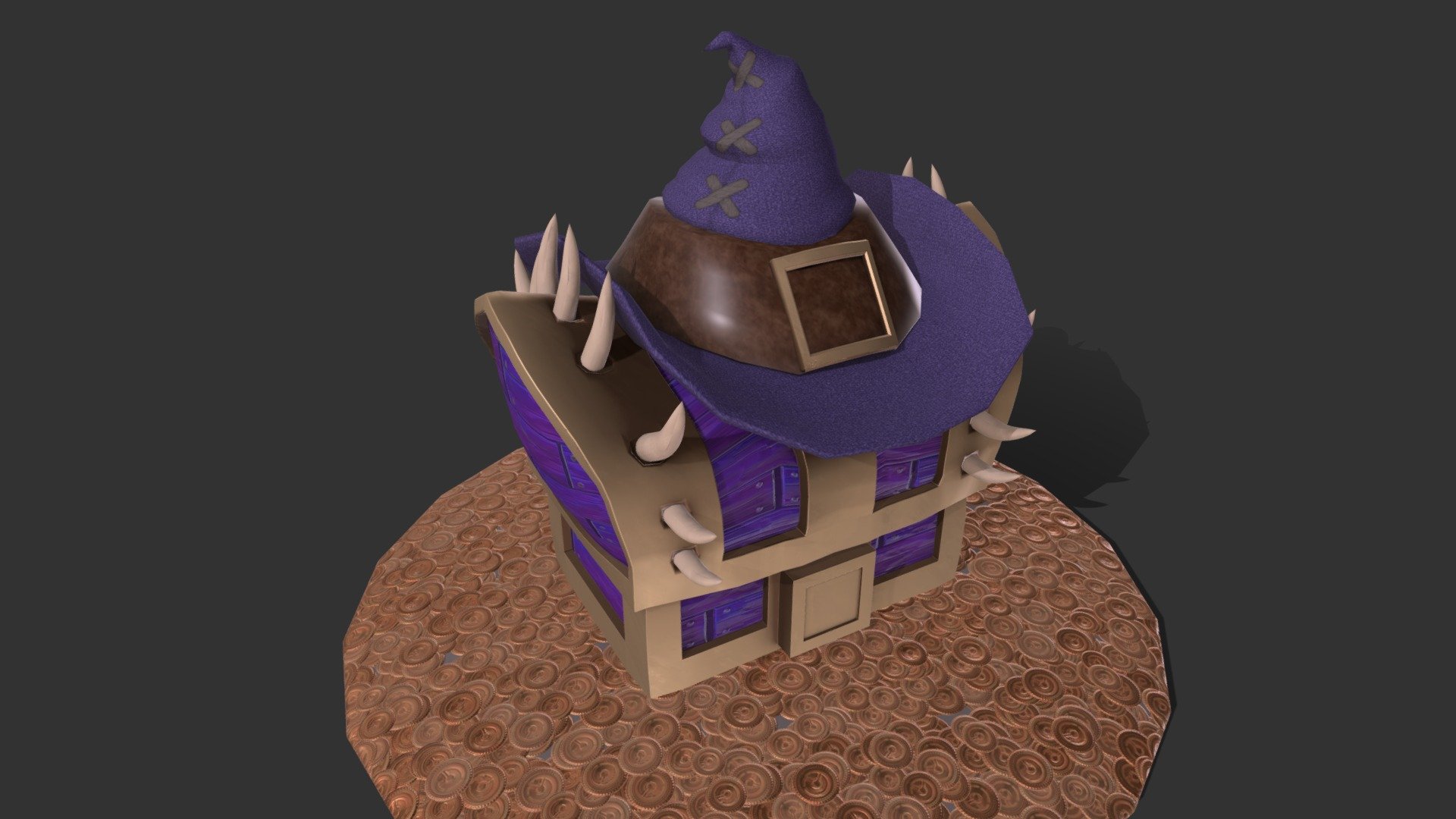 Ominous-looking Treasure Chest - 3D model by Dai-zha (@CaptainSnide ...