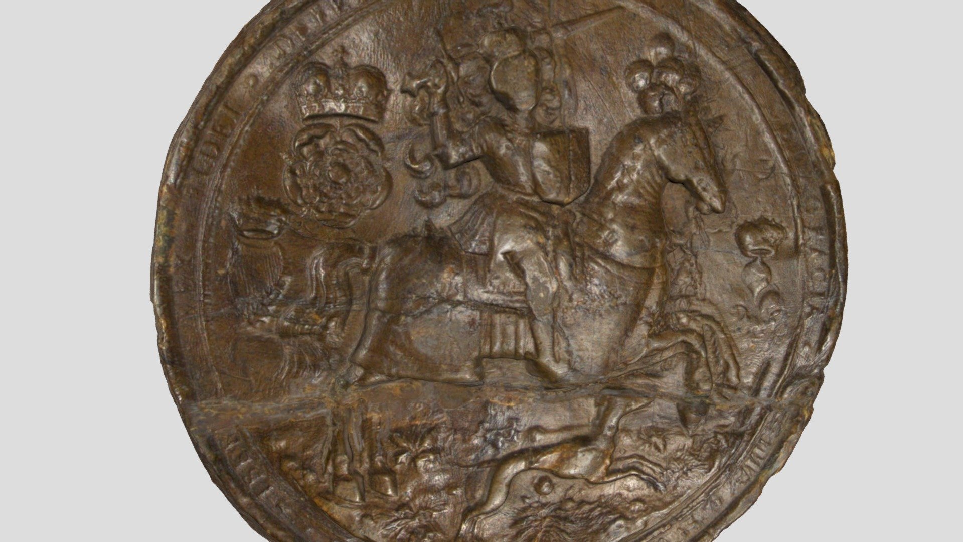 Seal of King James I (SC 1/2/5) - 3D model by Southampton Cultural ...