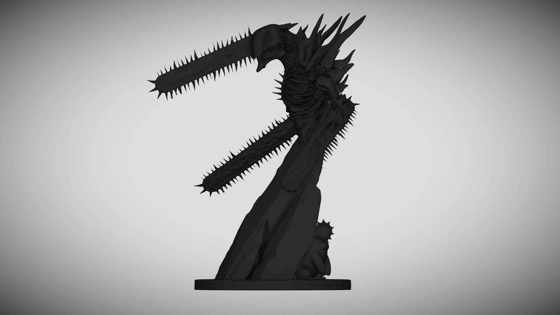 chainsaw man 3D print 10$ - 3D model by Антон Румянцев (@AirisTerner ...