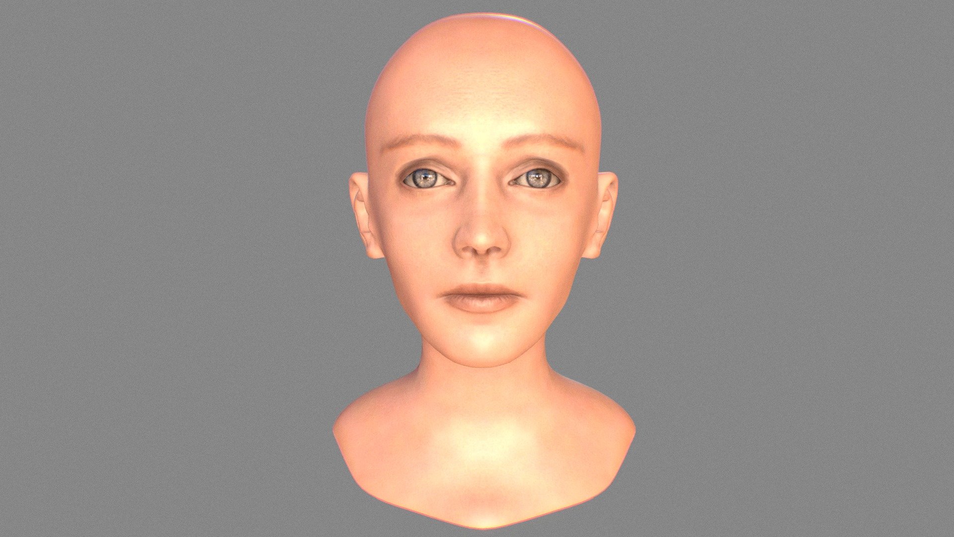 Female Head Bust - Download Free 3D model by DigitalSte (@stecgartist ...