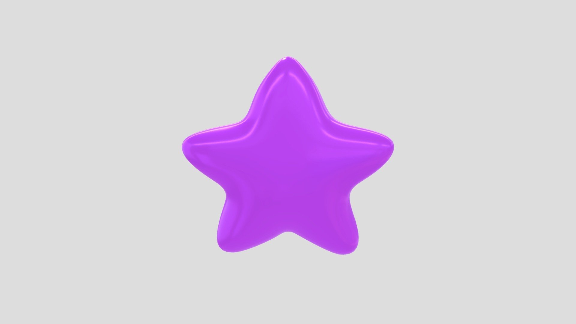 Purple Star - 3D model by e.diermier [78a8e1d] - Sketchfab