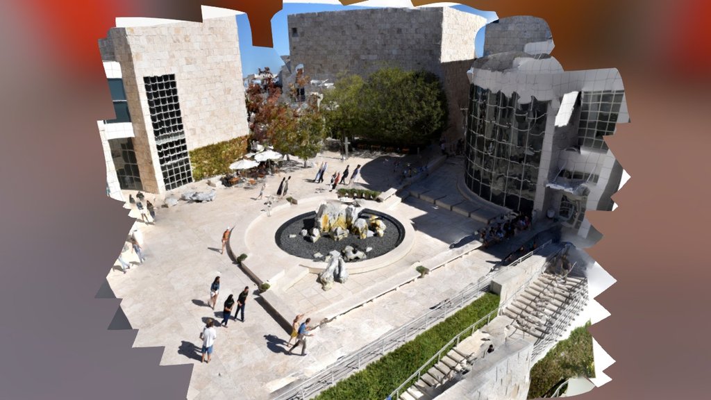 Outdoors at the Getty - Download Free 3D model by jtressle [78a98df ...