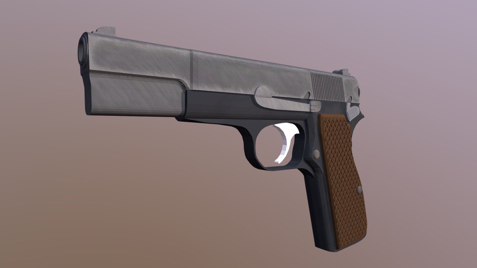Browning Hi Power - 3D model by playerDeer [78aa47e] - Sketchfab
