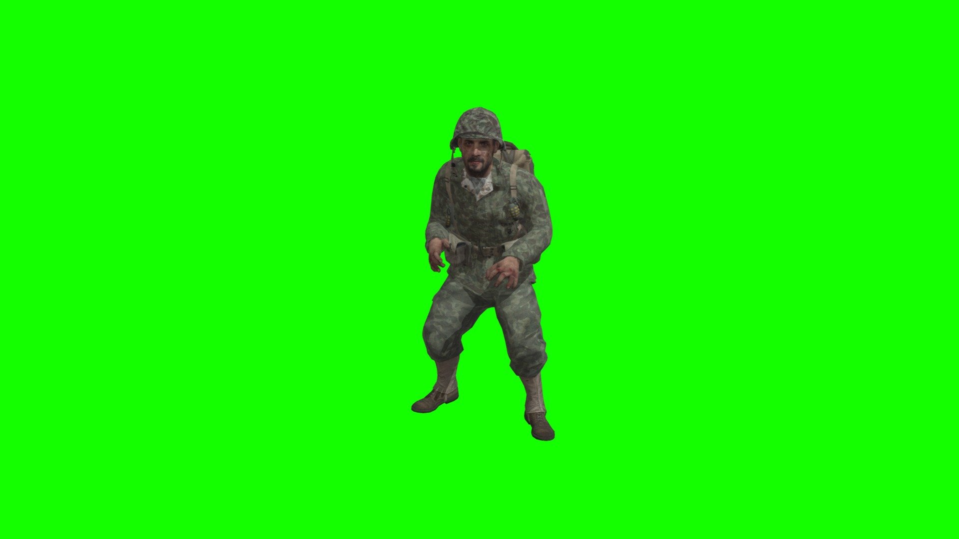 Zombie Dying - WaW Model - Download Free 3D model by had666s [78aab01 ...