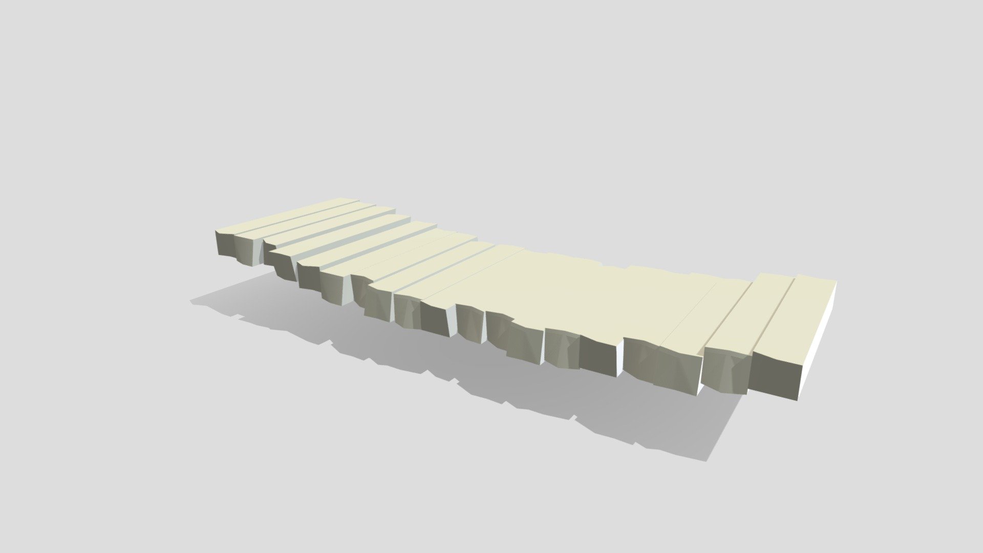 Simple Bridge - 3D model by tori1243 [78aafb0] - Sketchfab