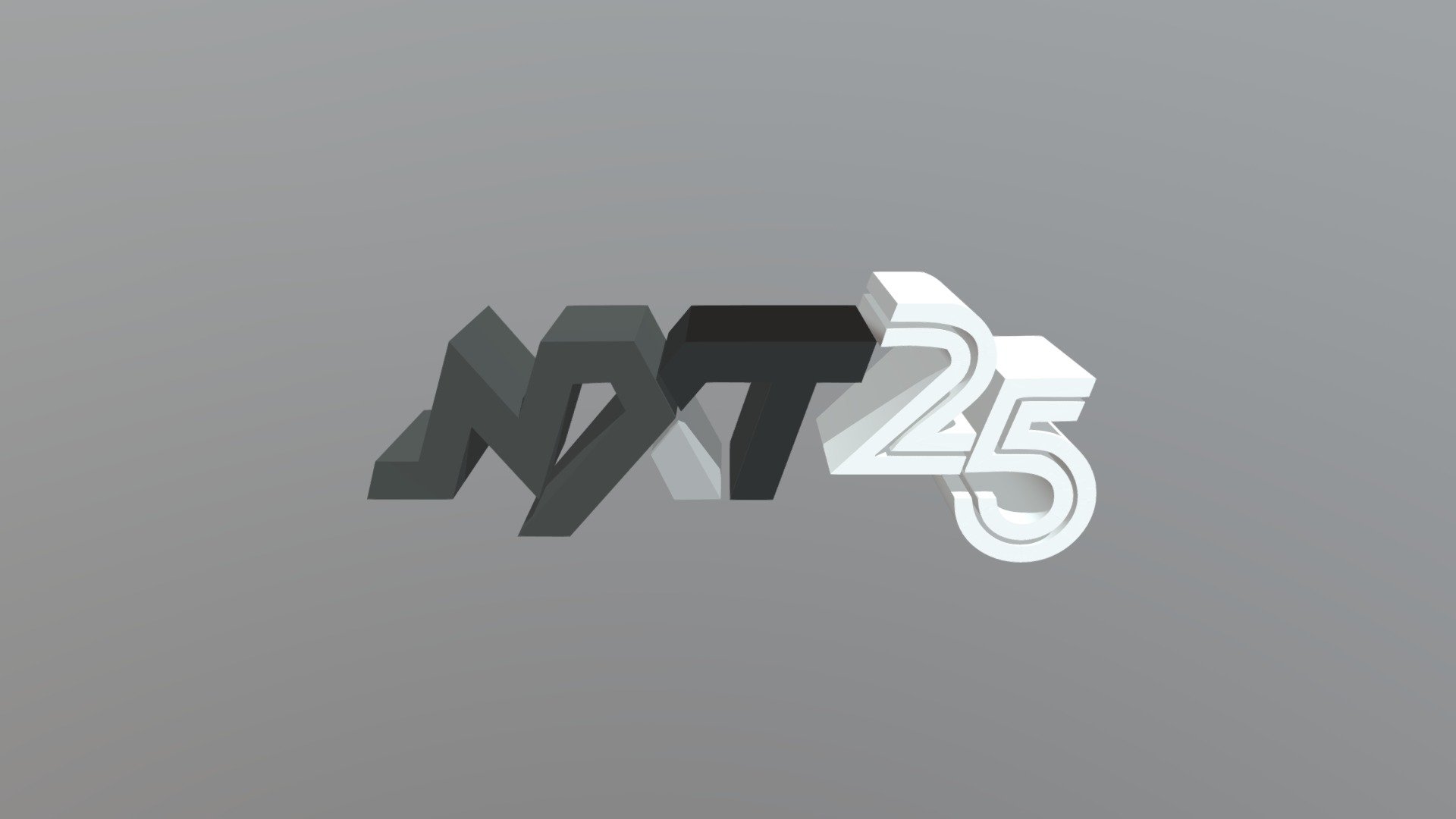 NXT25 Logo - 3D model by shirsenduadak [78ab2b4] - Sketchfab