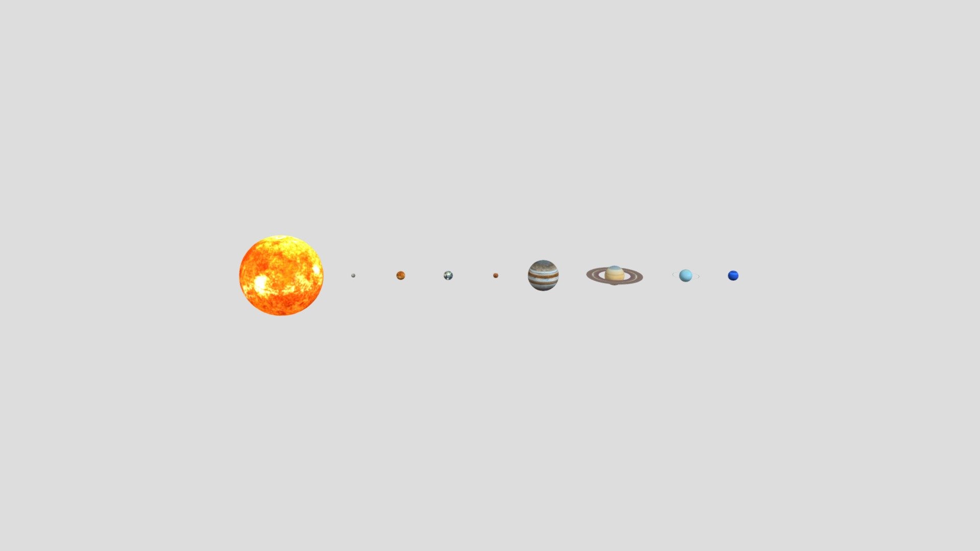 Solar System - Download Free 3D model by Hail Godzilla ...