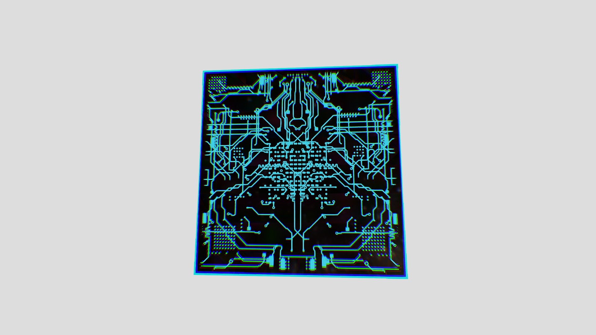 Fantasy_Circuit_board - 3D model by seanbrehm [78abfb0] - Sketchfab
