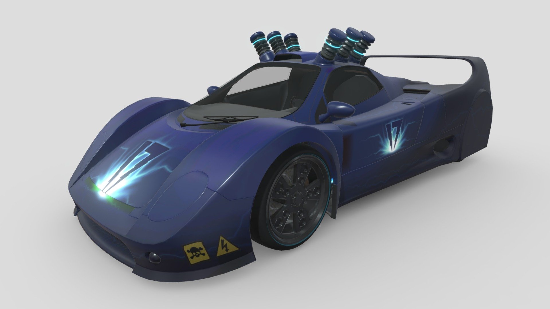Electric Blue: R - Download Free 3D model by Carmalogue [78ac35d ...