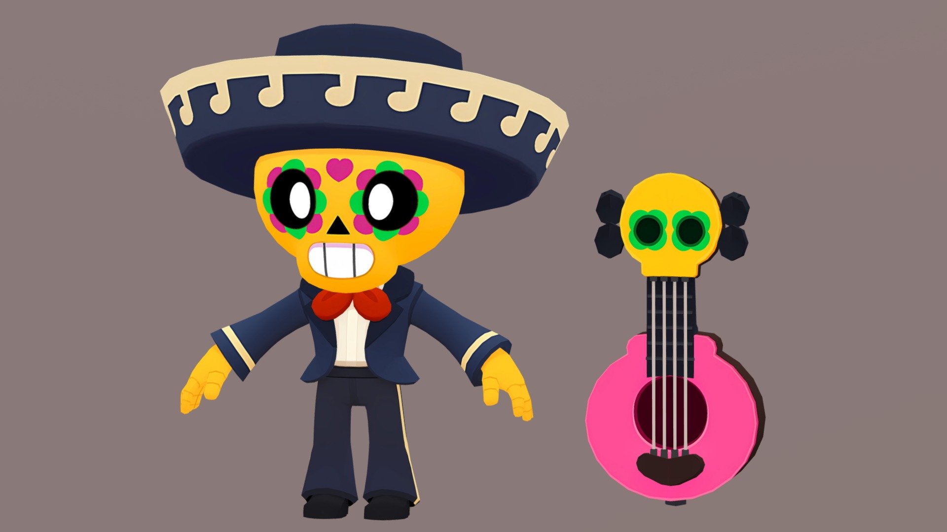 brawl stars Poco - Download Free 3D model by eladri011 (@eladri ...