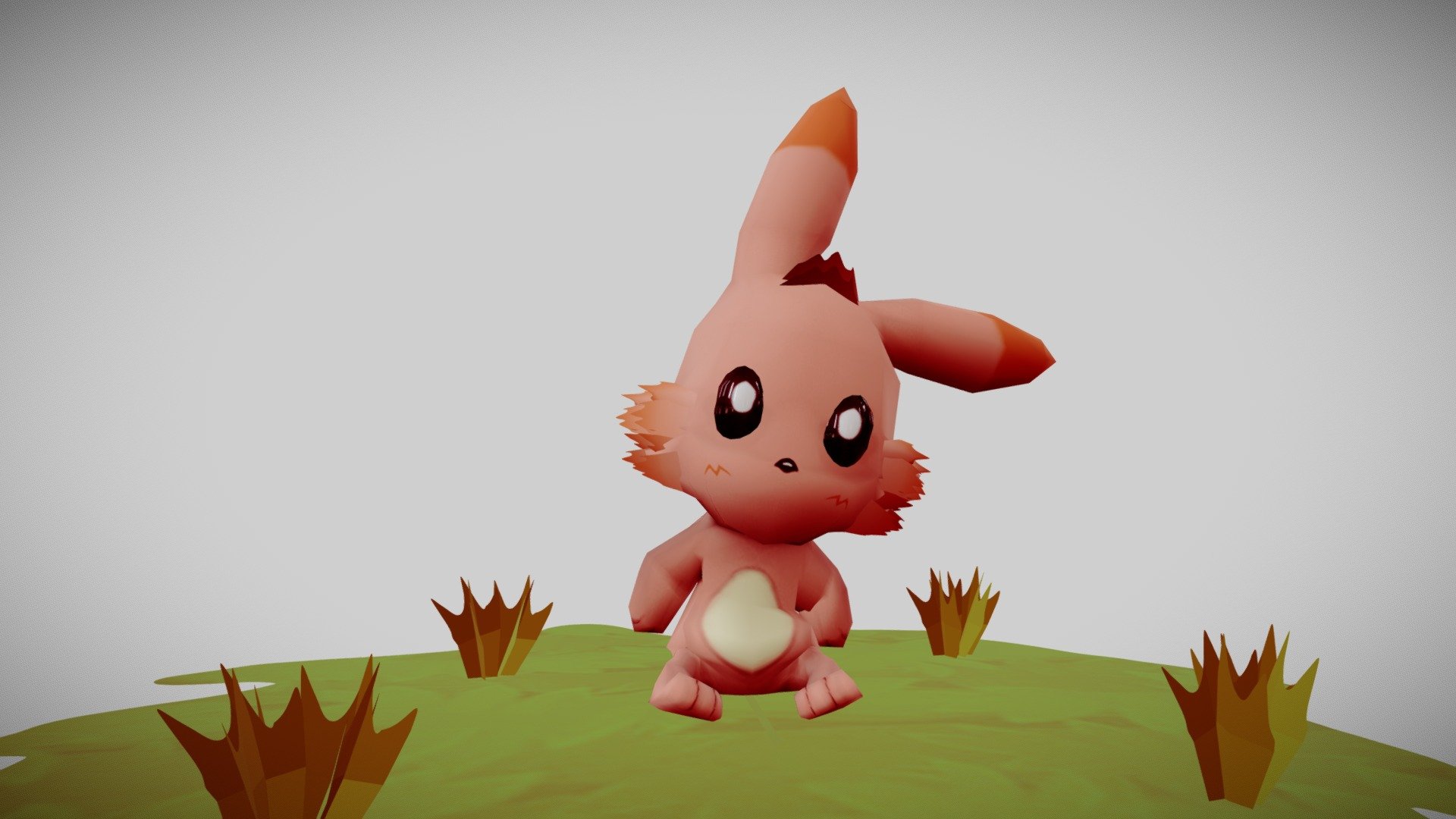 Pikachu like Fakemon - Buy Royalty Free 3D model by ThadeuJ [78ad993 ...