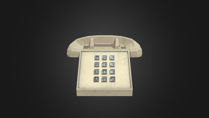 Landline-phone 3D models - Sketchfab