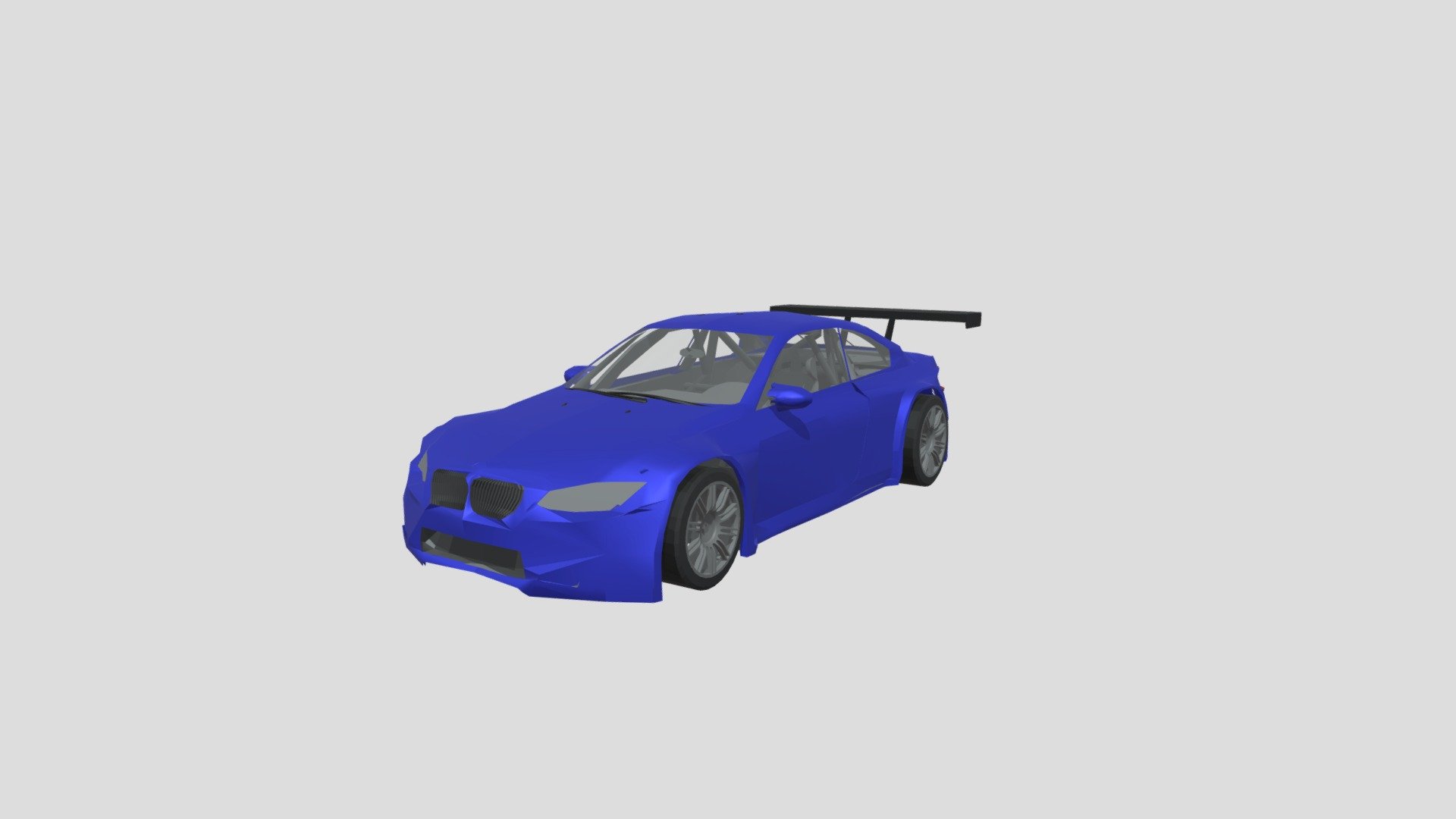 Low Poly BMW M3 GTR - 3D model by mtarikozler [78aee99] - Sketchfab