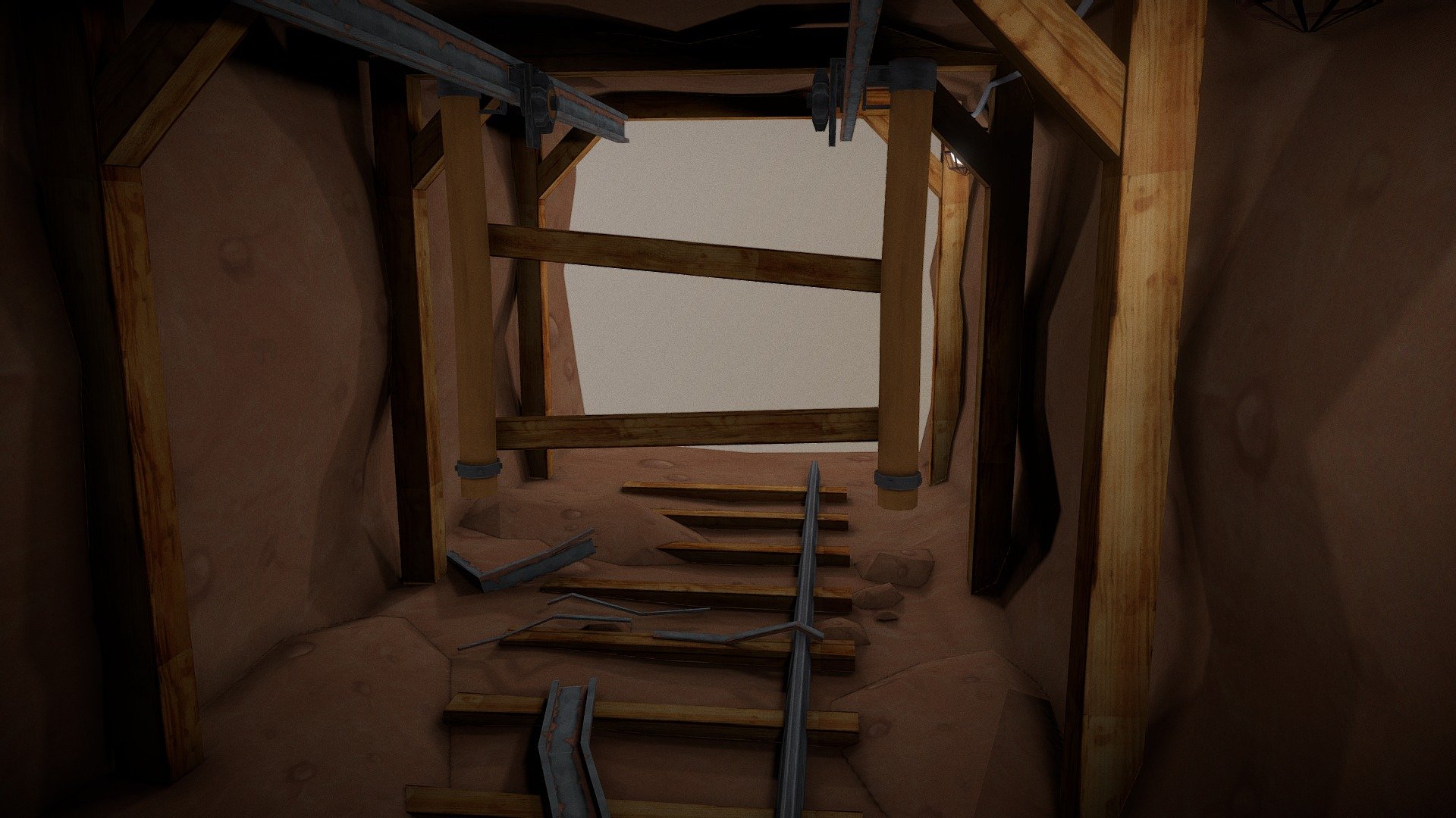 Mining Shaft - 3D model by shtran [78af740] - Sketchfab