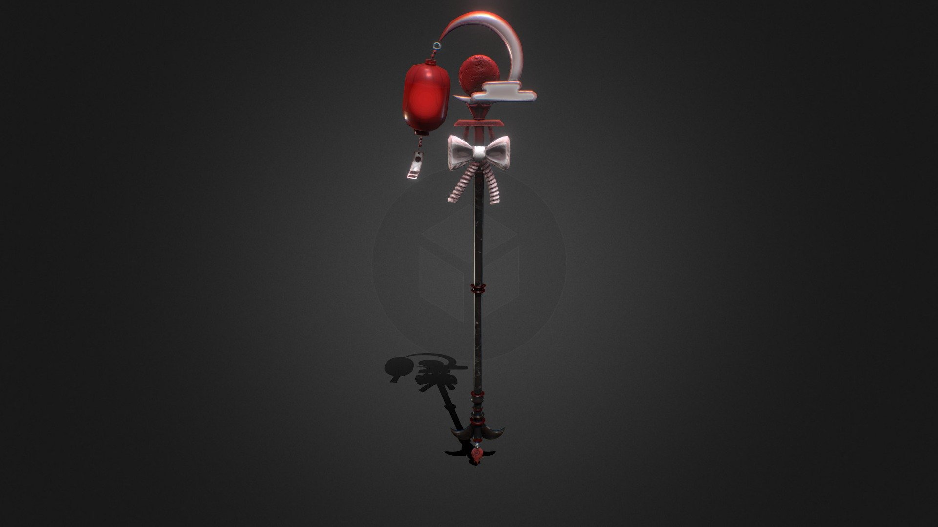 Moon Staff - Download Free 3D model by unamaciver [78b1019] - Sketchfab