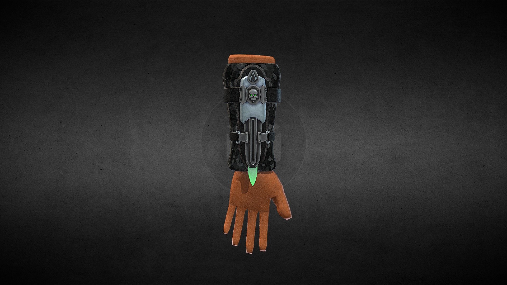 Poison Hidden blade - 3D model by MoInk [78b1366] - Sketchfab