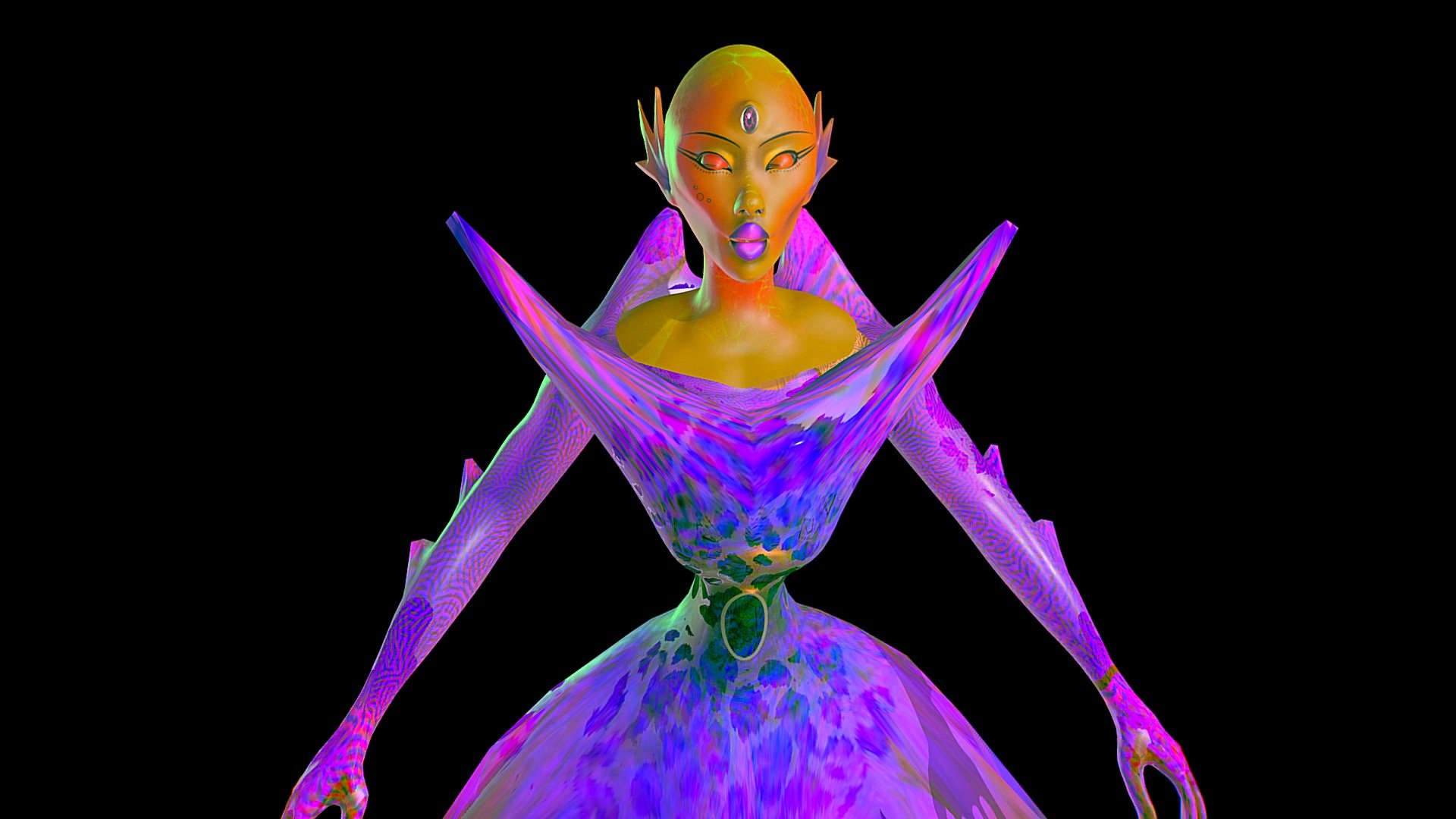 Luz - Hunter/fighter(?) - 3D model by Seflapod [78b35c8] - Sketchfab