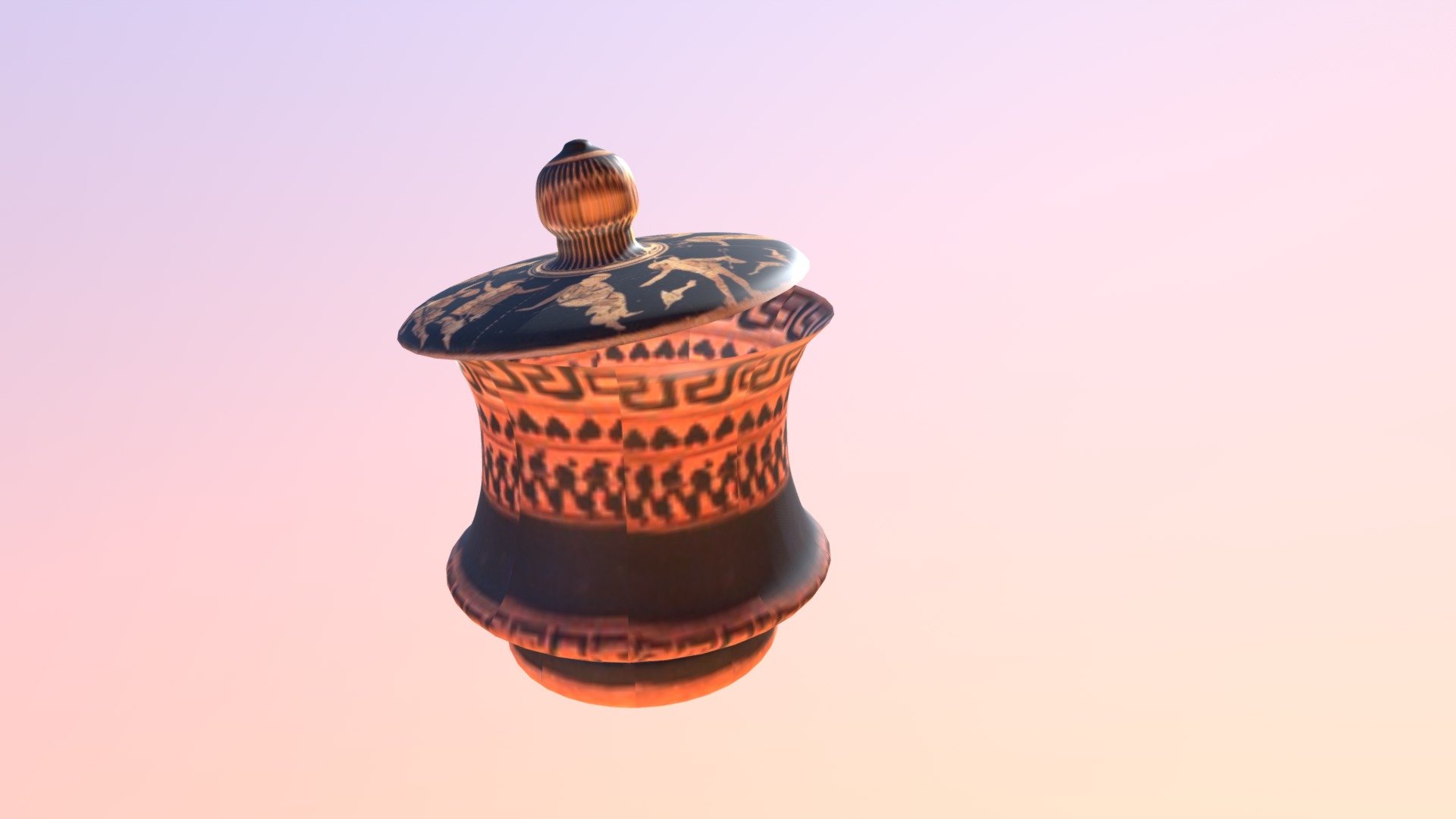 Pyxis Ateniese - 3D model by annamaria.lorusso [78b44b1] - Sketchfab