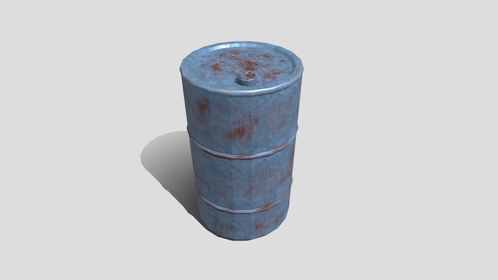 Metal Barrel - Download Free 3D model by Lyn22 [78b6173] - Sketchfab