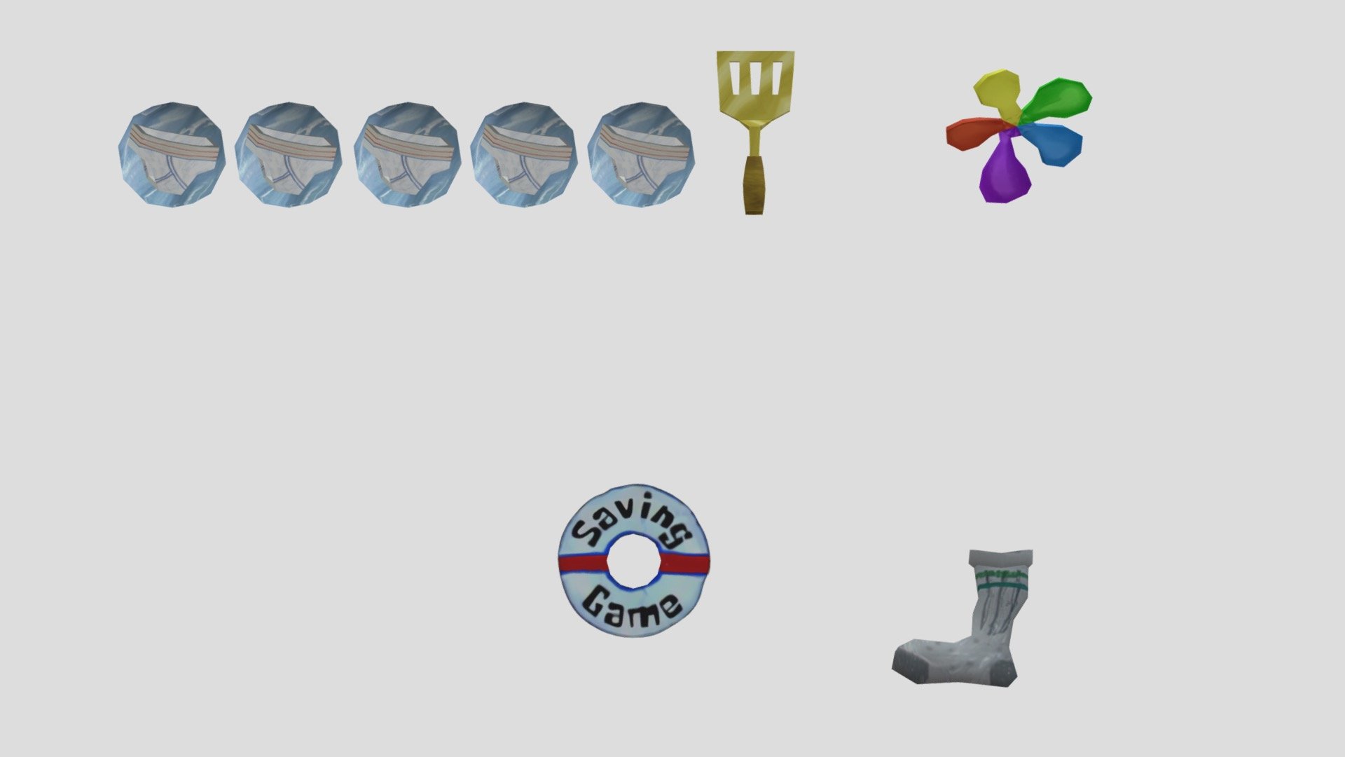 BFBB - HUD Objects UI - Download Free 3D model by SMF Features ...