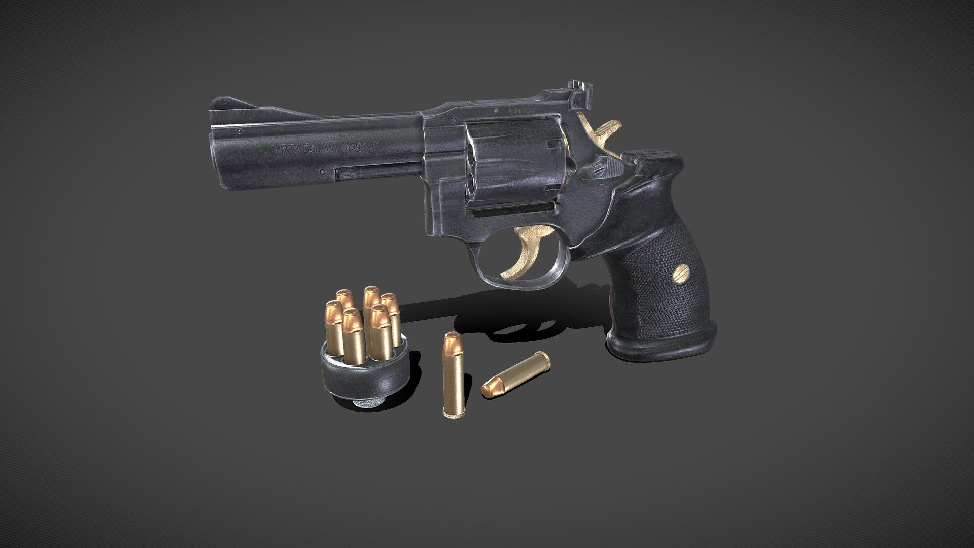 Manurhin MR 73 Revolver - Buy Royalty Free 3D model by MaX3Dd [78b6ec5 ...