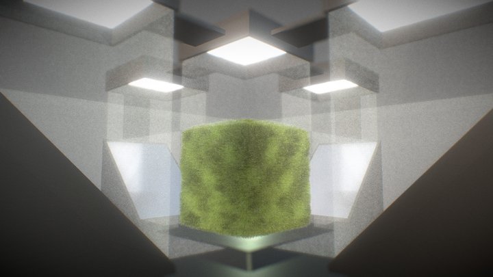 Grass-cube 3D models - Sketchfab
