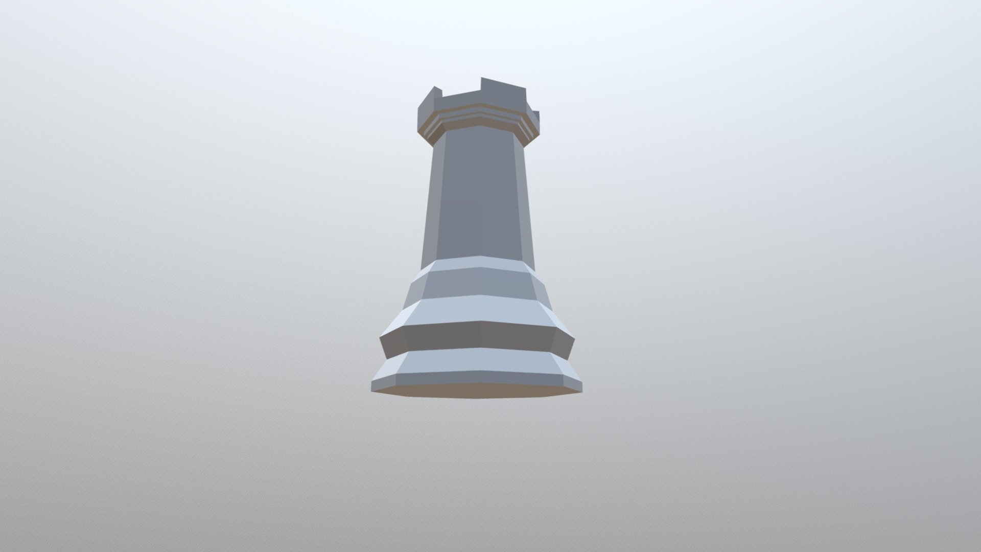 Low Poly Rook - 3D model by Umut Efiloğlu (@hopetolive) [78bb016 ...