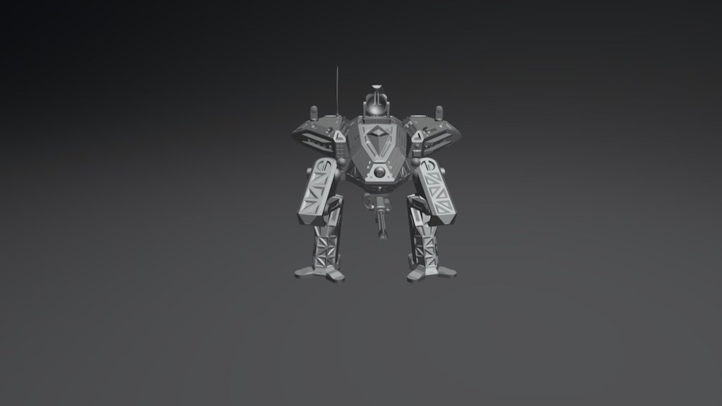 Mecha - 3D model by CypressStoned [78bc55e] - Sketchfab