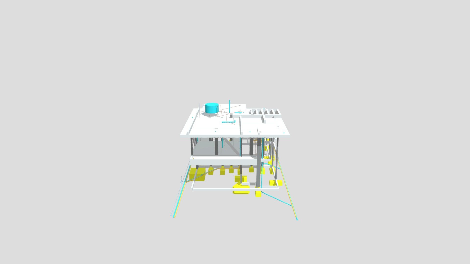 HIDROSSANITÁRIO - Daniel Joslin R0 - 3D model by spinardigu [78be72e ...