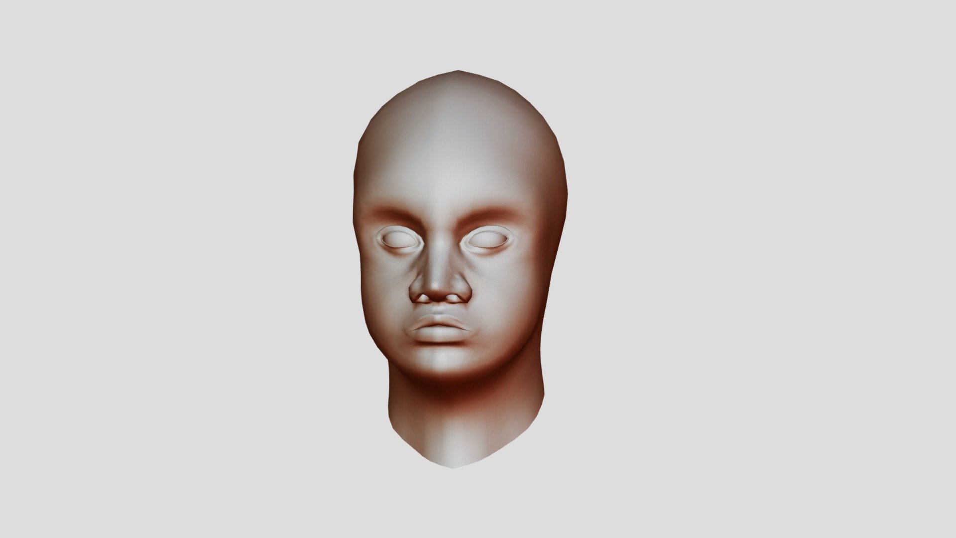 face modeling - 3D model by pramodmirgule [78bf08e] - Sketchfab