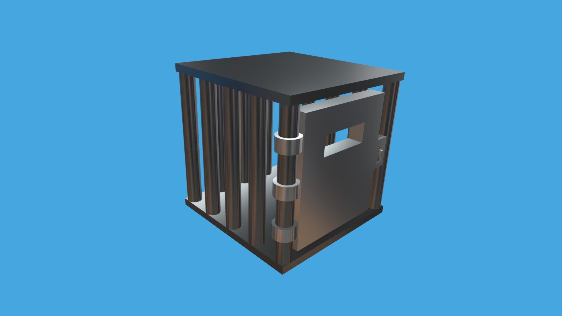 JAIL CELL - 3D model by fasteng [78c1810] - Sketchfab