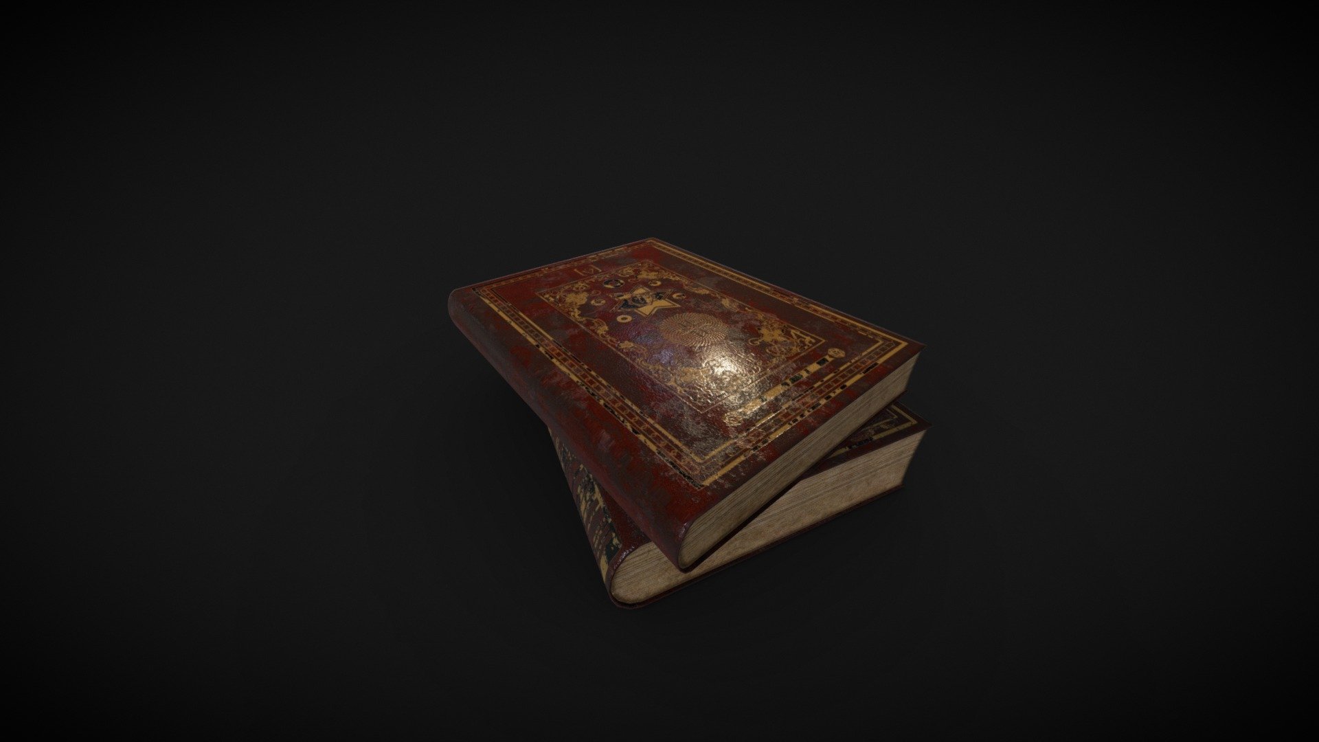 Old Books - 3D model by dbasfi92 [78c29a1] - Sketchfab