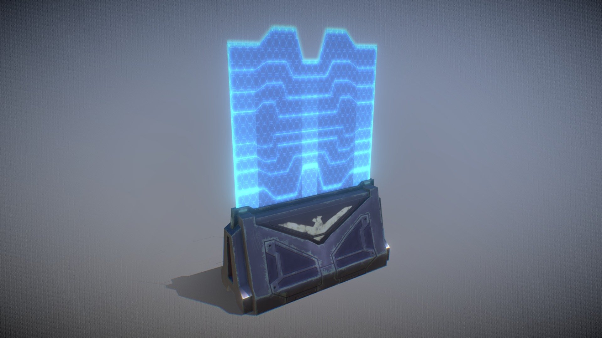 Futuristic force shield - 3D model by Myrga_eri (@myrgaeri) [78c4324 ...
