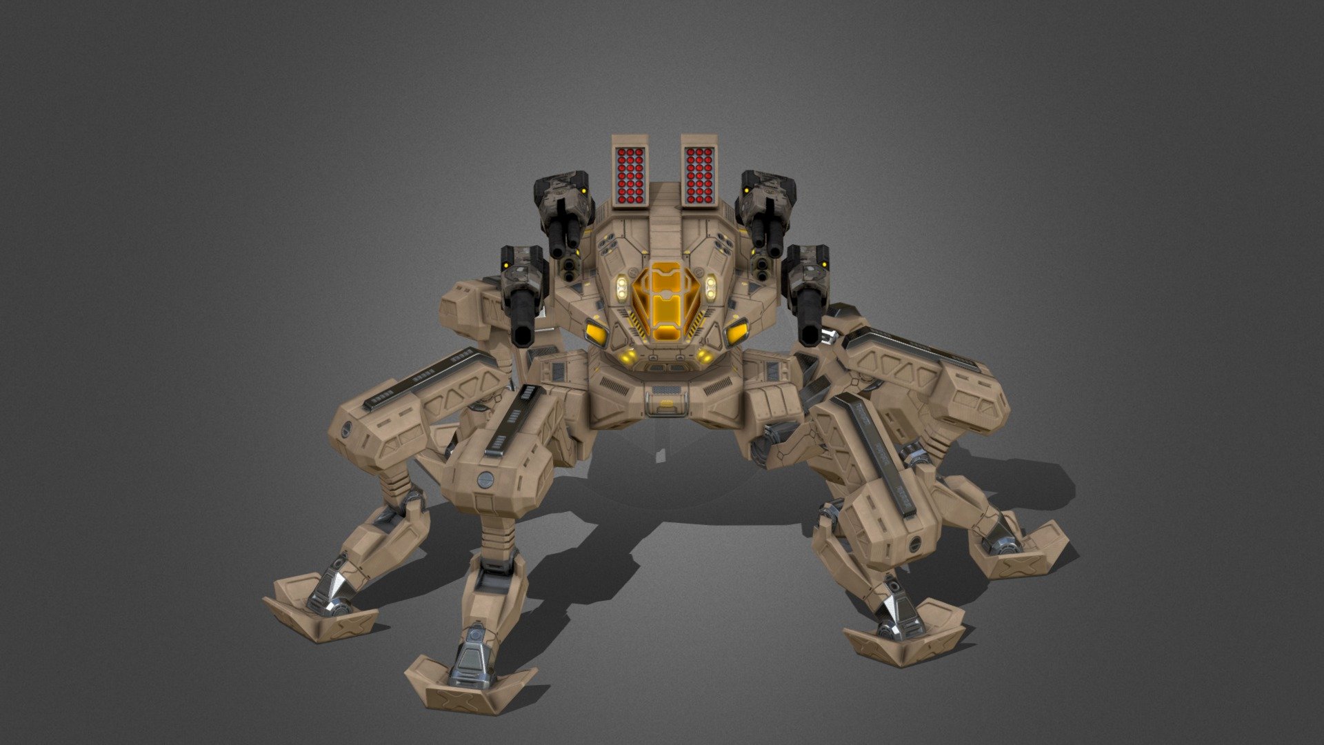 Crawler - Battle Mech - Buy Royalty Free 3D model by OP3D (@scifi3d ...