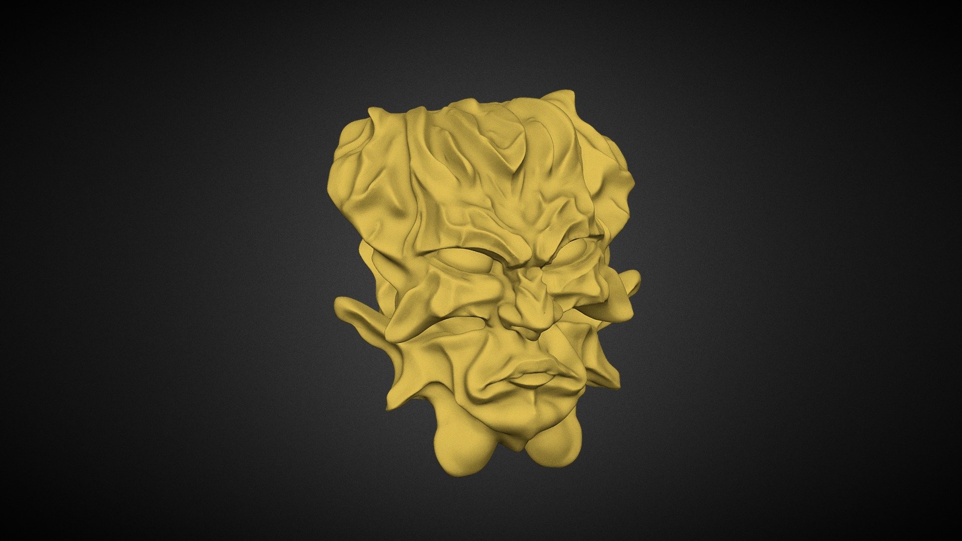 Asian Spirit Head - Download Free 3D model by theo sarry (@theosarry ...