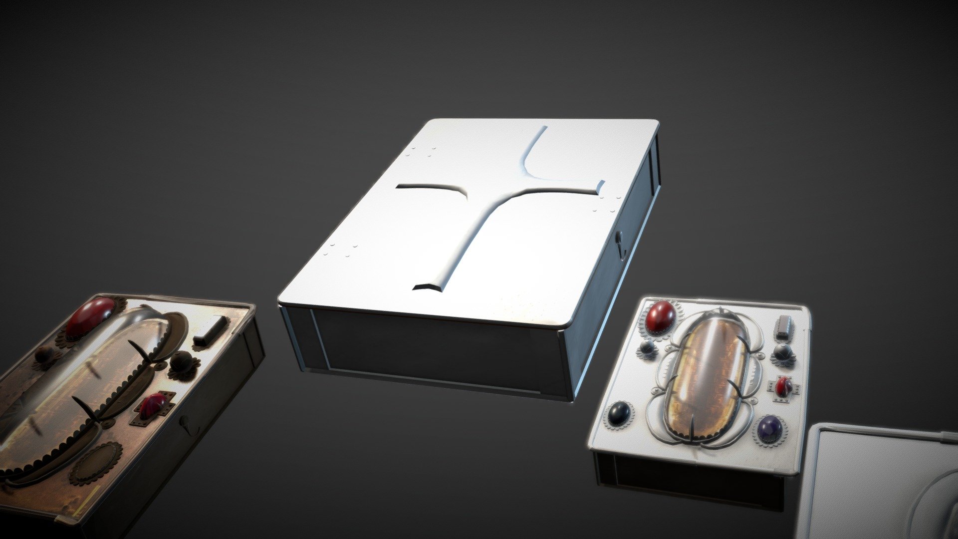 The Book-Shrine of St.Moling (4) Life Cycle - 3D model by ...