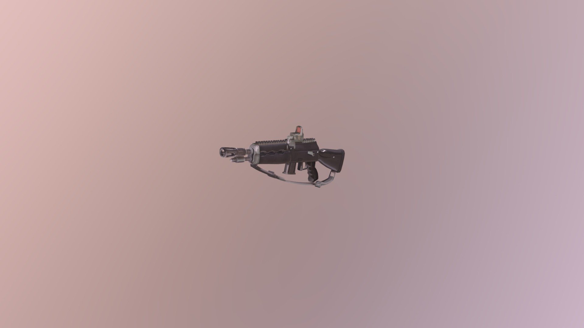 Combat Rifle - 3D model by Jack (@jakitmationstudios) [78cc29a] - Sketchfab