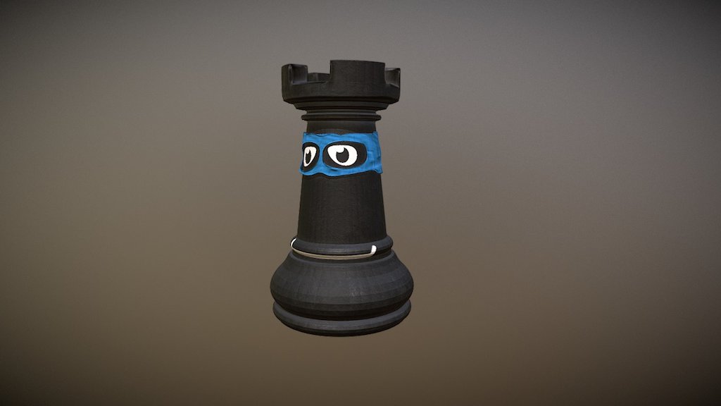 Rook_Chess - 3D model by CuBic_Cat (@chatuni.cubic_cat) [78cc8eb ...