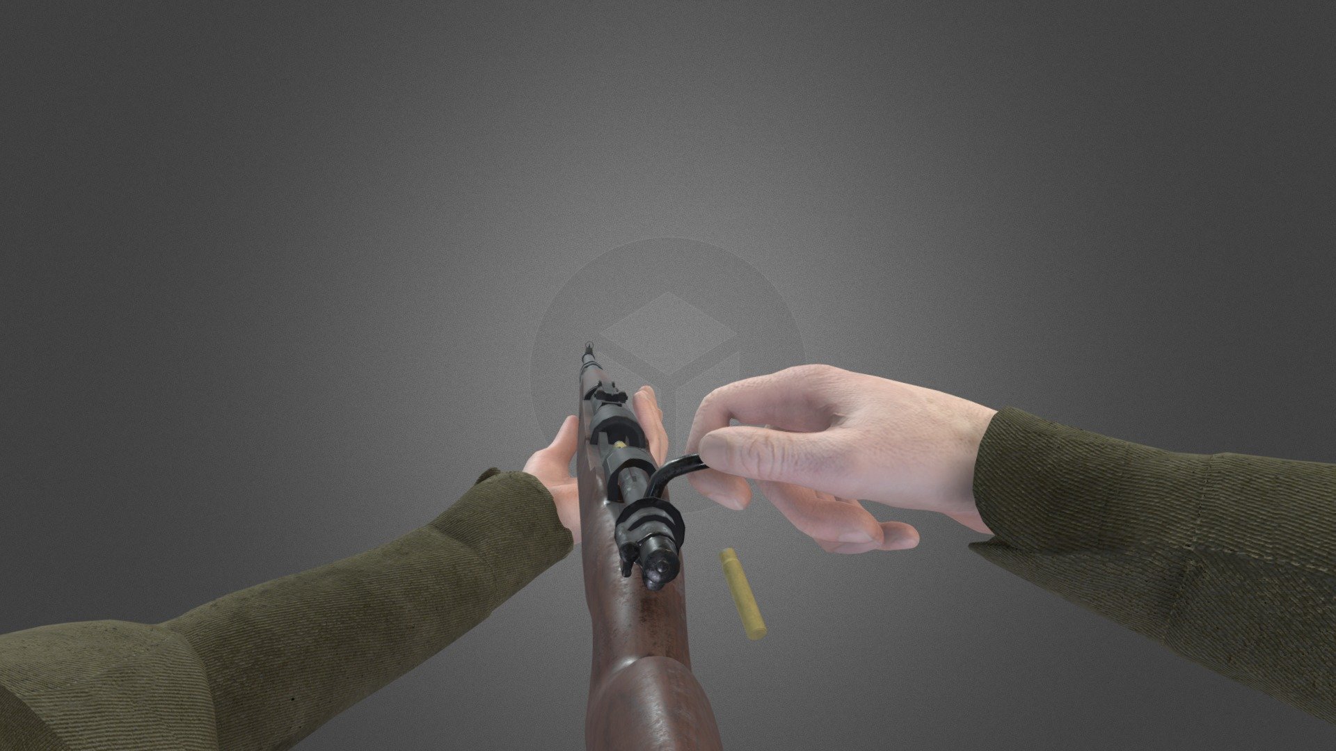 Kar98 Reloading & Shooting | My First Animation - 3D model by Batton ...