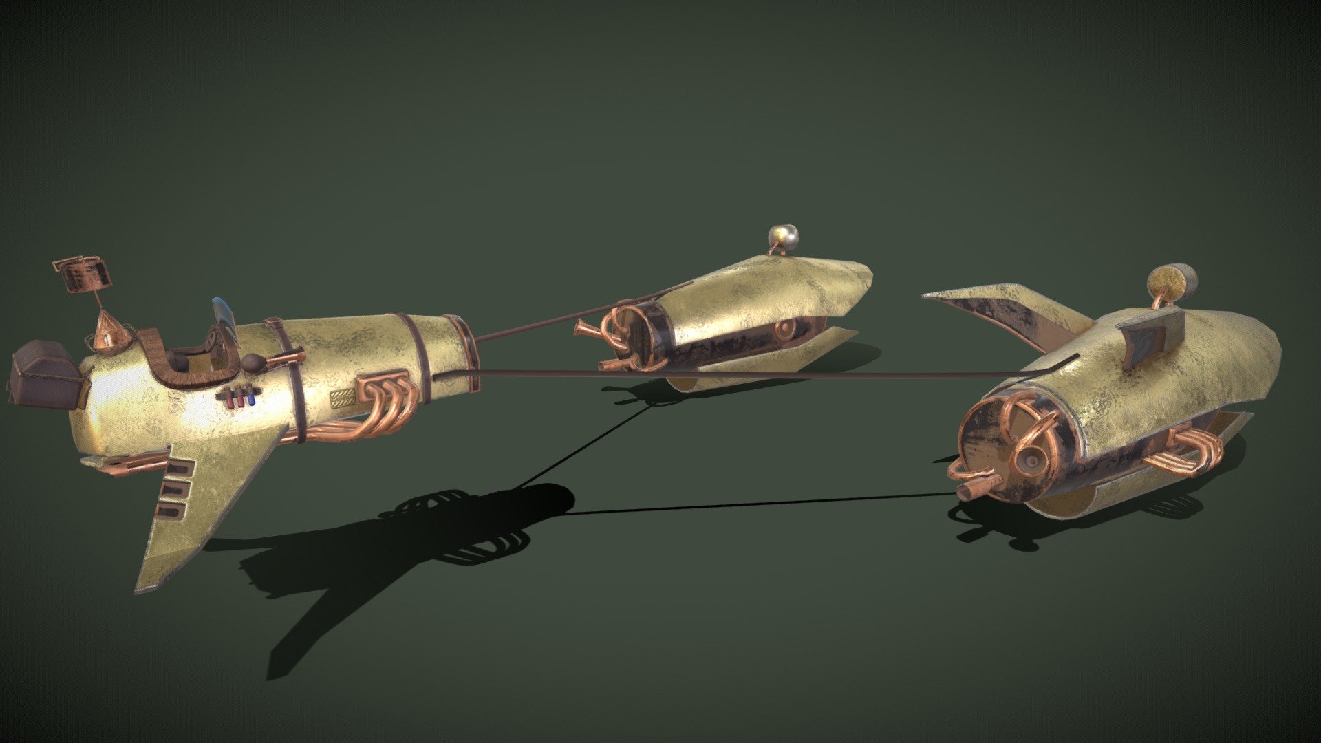 Podracer v1 - 3D model by Anette Rana (@pertrosfoliea) [78cf5de ...