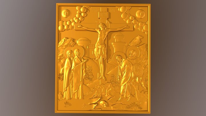 Jesus-cross 3D models - Sketchfab