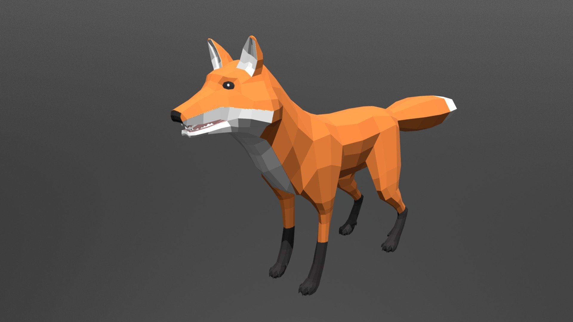 FOX - 3D model by josluat91 [78d1485] - Sketchfab