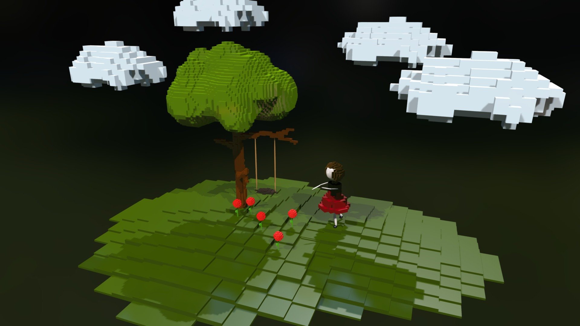Paisaje Minecraft - 3D model by sophieg [78d1936] - Sketchfab