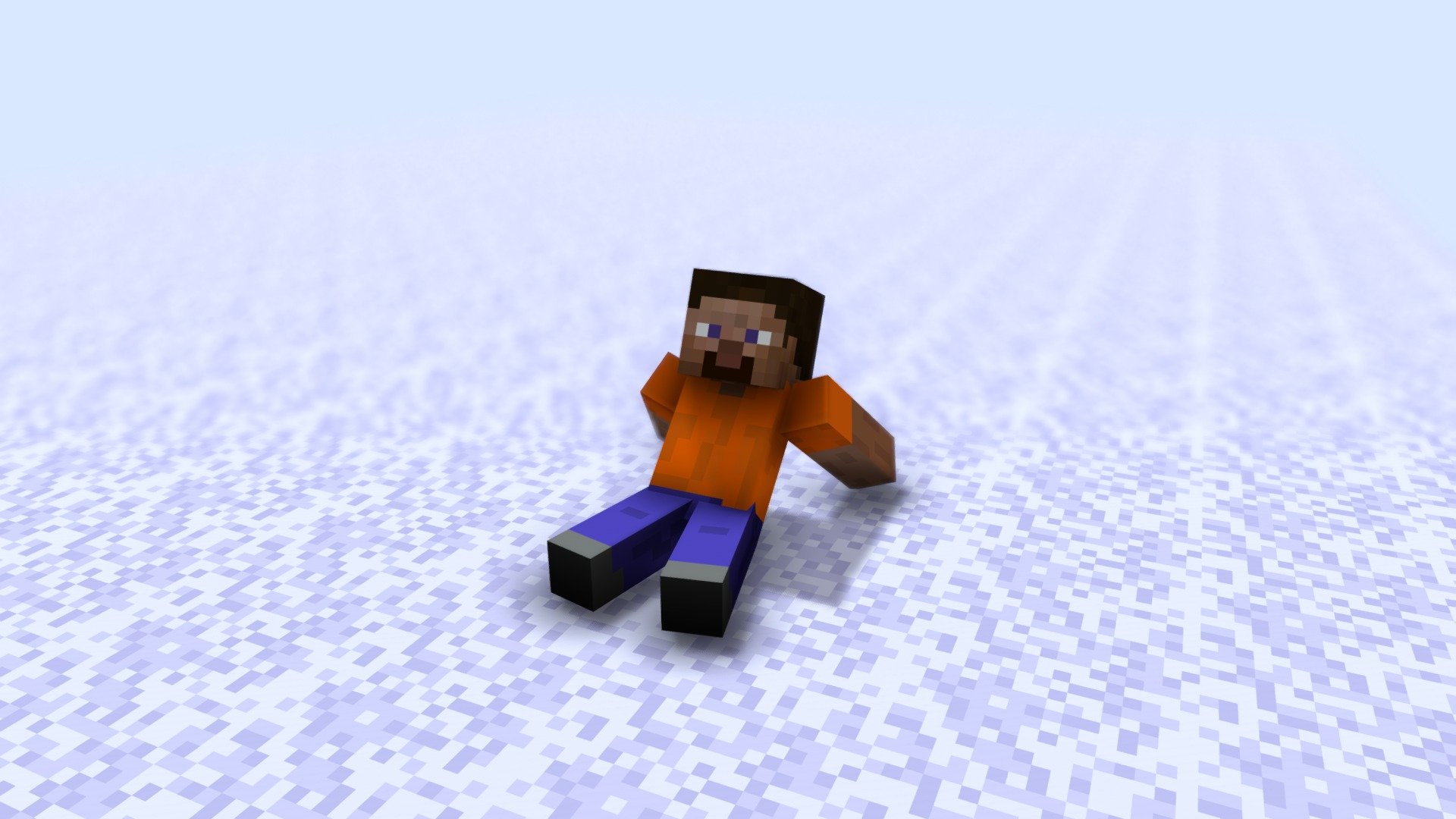 Steve Waking Up After Spawning - 3D model by Caleb (@Cleb_3D) [78d2a74 ...